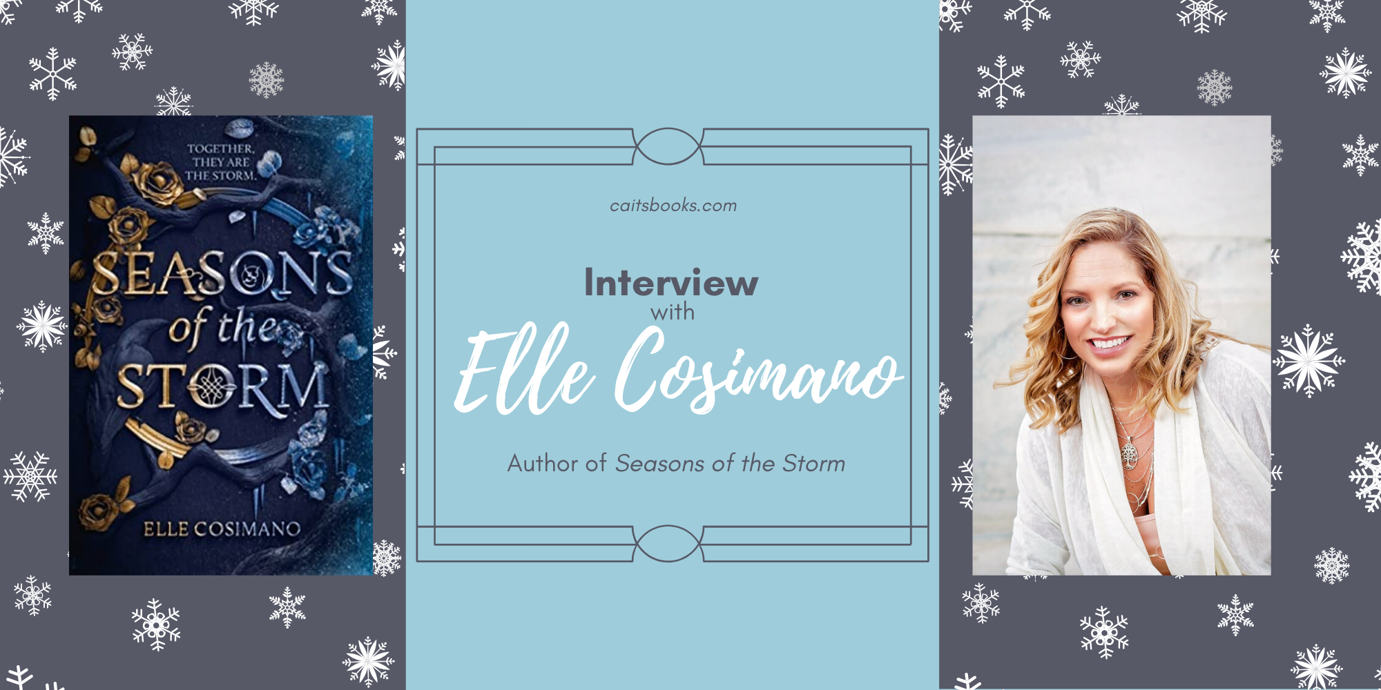 Interview with Elle Cosimano, Author of Seasons of the Storm! – Cait Jacobs